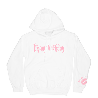 Its My Birthday Hoodie White | Anne-Marie Official Shop